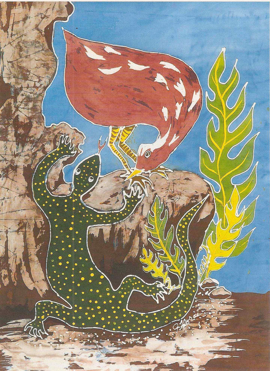 THE LEGEND OF THE KO'KO' AND HALITAI (a flightless bird and monitor li ...